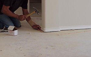 16. Installing carpet - pictures of a custom home being constructed in ...